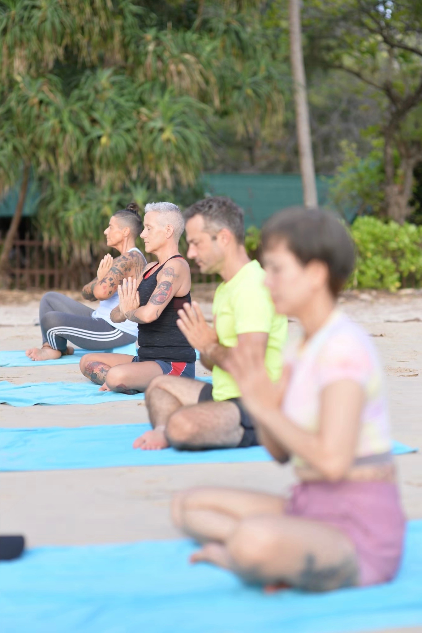 Beach Yoga at Ao Nang, Krabi - Yoga Balance Thailand